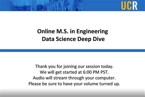 Ucr Online Ms In Engineering Data Science Deep Dive Uc Riverside Ucr Online Ms In Engineering Data Science Deep Dive Uc Riverside