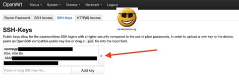 secure luci access via ssh stefans weblog