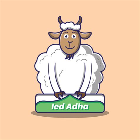 Vector Illustration Of Sheep In Event Ied Adha 26274070 Vector Art At
