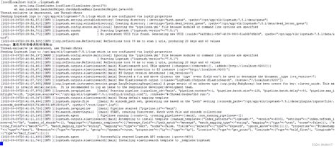 Linux安装logstashlogstash下载 Csdn博客