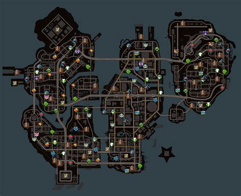 Archivo Mapa Interactivo De Saints Row The Third Png Saints Wiki
