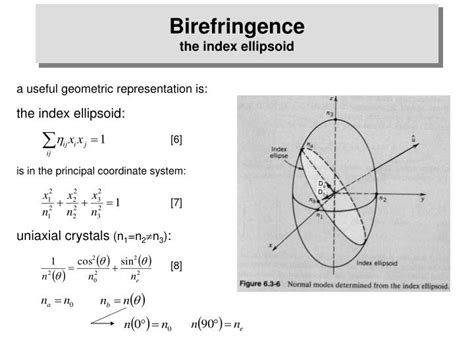 Birefringence Refractive Index At Harold Cheever Blog