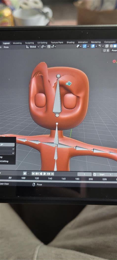 How Can I Make The Face Rig Bone Move Brow Like Grab With Proportional Editing Rblenderhelp