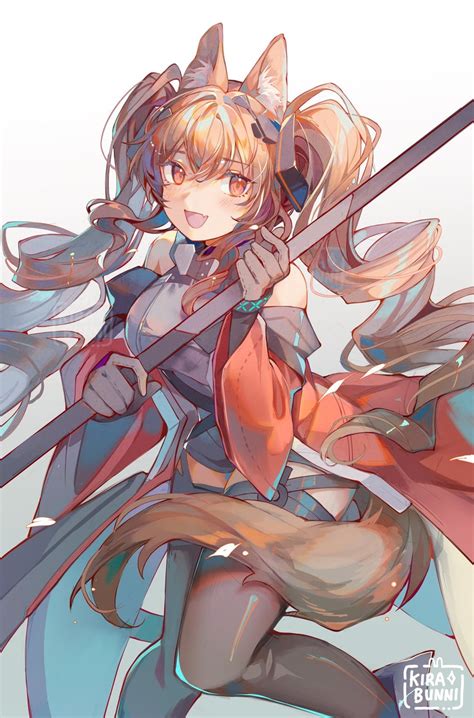 Angelina And Gilberta Arknights And 1 More Drawn By Kirabunni Danbooru