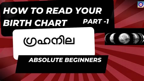 Astrology Made Easy Step By Step Guide To Reading Your Birth Chart In Malayalam Part 1 Youtube