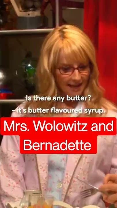 Howards Mother And Bernadette Mrs Wolowitz Made Pancakes