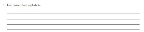 Latex Exam Class Custom Line Width For Exam Class Solutionorlines Environment TeX LaTeX