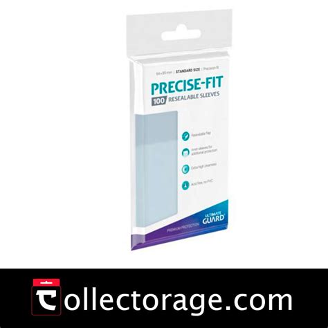 Fundas Precise Fit Resealable Sleeves 100 64x89mm