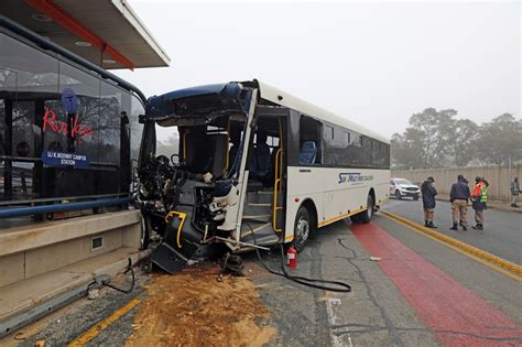Nineteen Uj Students Among 77 Injured In Collision Of Two Buses