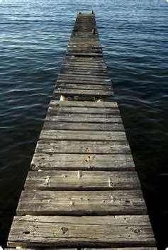 Old Wooden Pier In Corinthia Greece