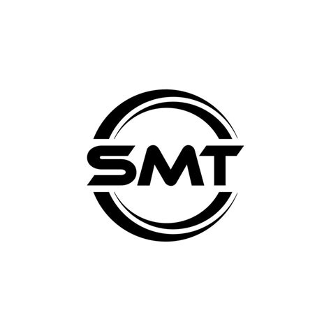 Smt Letter Logo Design In Illustration Vector Logo Calligraphy Designs For Logo Poster