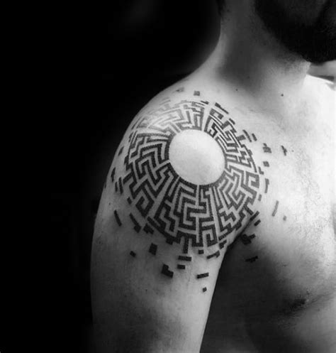 70 Epic Maze Tattoo Designs For Men