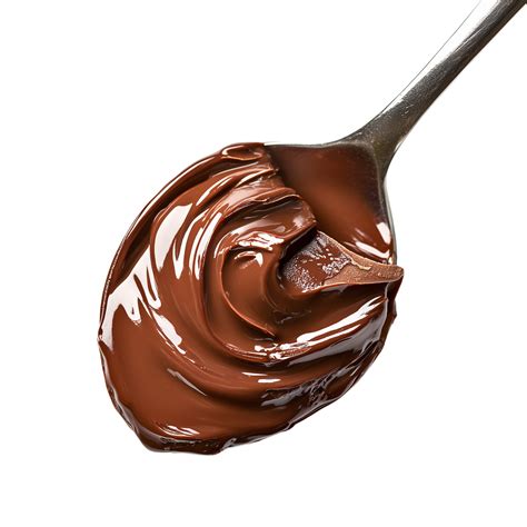 Chocolate Spread On Spoon 50280687 Png