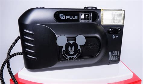 Fujifilm Hi Mickey Mouse Dl 7 35mm Compact Film Camera Outfit New In