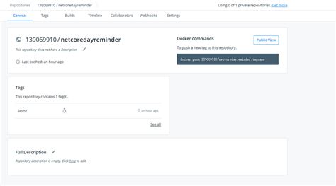 Why Cant I Find My Own Image Docker Hub Docker Community Forums