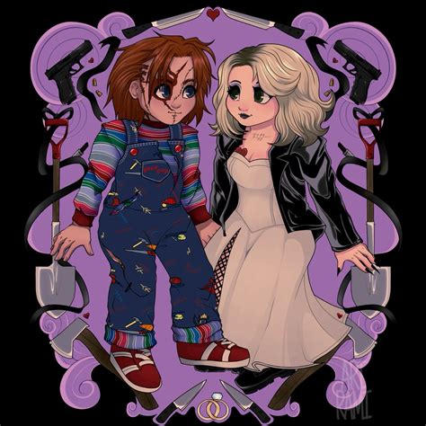 Chucky N Tiffany 🖤 Tiffany Bride Of Chucky Chucky Glen Chucky