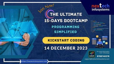 Nextech Infosystems On Linkedin Join The Ultimate 15 Day Coding