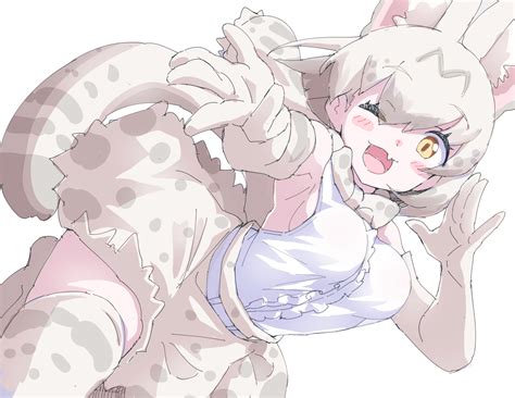 White Serval Kemono Friends Drawn By Lowlandgorilla Danbooru
