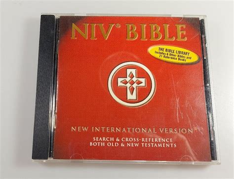 Used Bible Niv New Int L Version Search And Cross Reference 1998 Jewel Case Ubb Threads