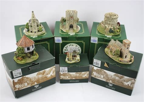 Lilliput Lane Models Six Boxed Assorted Lilliput Lane Models
