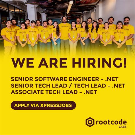 Xpressjobs On Linkedin Jobs At Rootcode Pvt Ltd Senior Software