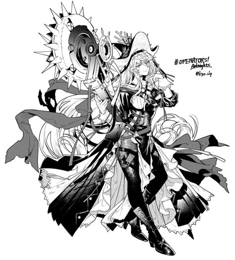 Specter And Specter The Unchained Arknights Drawn By Kyozip Danbooru