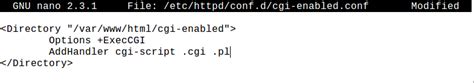 Lab 82 Enable Cgi Pada Apache Di Centos 7