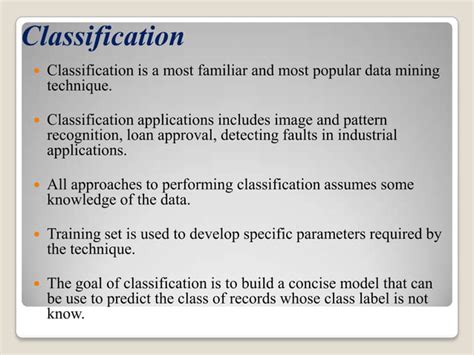 Data Mining Technique Decision Tree Pptx Computer Software And Applications Computing