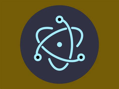 Electron JS App Logo Vector Free Download Logowik