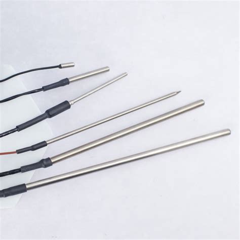 Rtd Pt100 Temperature Sensor Ptfe Lead 50 To 250°c
