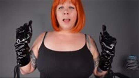 Girlfriend Horny Growth From Magic Vinyl Gloves Mp4 1080 Deannas
