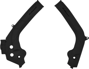Polisport Frame Guards Black Husqvarnaktm Frame Guards