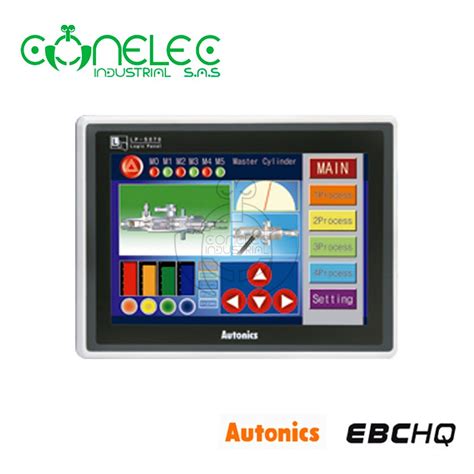 Pantalla Hmi Táctil Con Función Plc De 7 Color Tft Autonics Conelec Industrial Sas