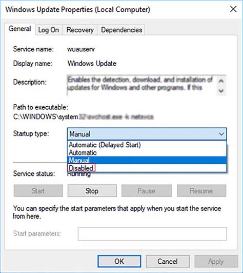 How To Disable Turn Off And Stop Windows Update Services