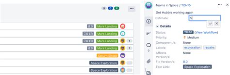 estimating an issue jira software data center and server 9 13