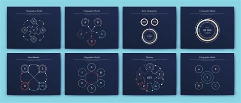 벡터 그래픽 인포그래픽은 6가지 옵션입니다 모바일 응용 프로그램 워크플로 레이아웃 다이어그램 배너 웹 디자인 6단계로 비즈니스 보고서를 만들기 위한 템플릿 0명에 대한 스톡