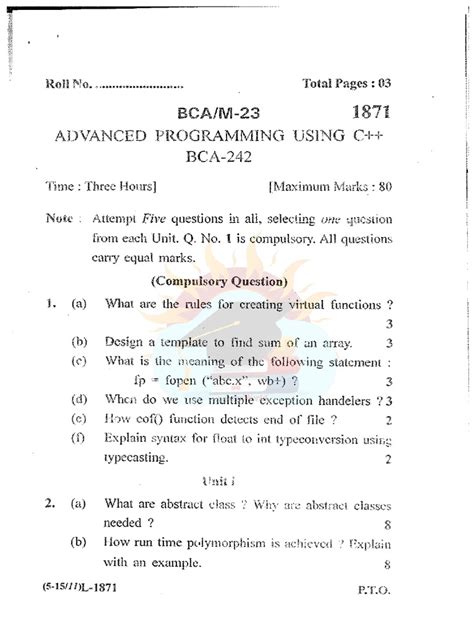 Advance Programming Using C Pdf