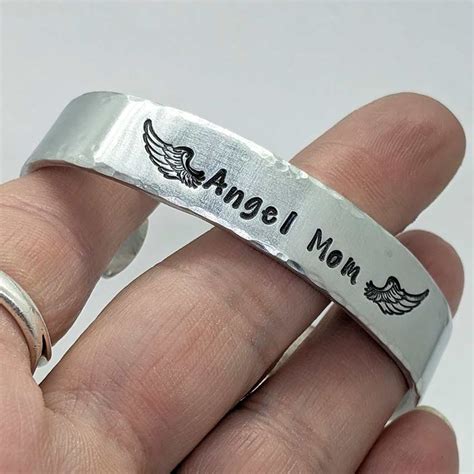 “angel Mom” Bracelet Cuff • Angelman Syndrome Jewelry Arcane Moon Jewelry