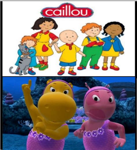 Tasha And Uniqua Hate Caillou By Luthortheppgfan2006 On Deviantart
