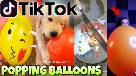 Weird And Funny Balloon Popping Tik Tok Videos Compilation Balloon