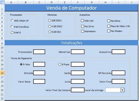 Como Criar Formulários No Excel 2007 ~ Cursos Qualità Como Criar Formulários No Excel 2007 ~ Cursos Qualità