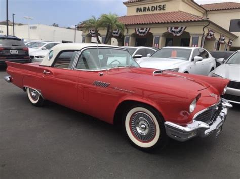 1957 Ford Thunderbird One Owner Matching S For Sale Photos
