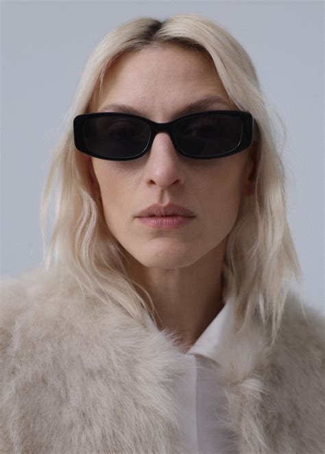 Rectangular Sunglasses Women Mango Usa