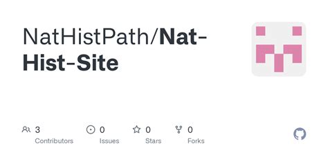 GitHub NatHistPath Nat Hist Site