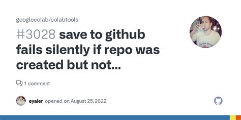 Save To Github Fails Silently If Repo Was Created But Not Initialized Issue