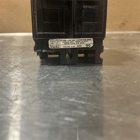 Westinghouse Quicklag C 30a 2 Pole Circuit Breaker Cual See Chip In