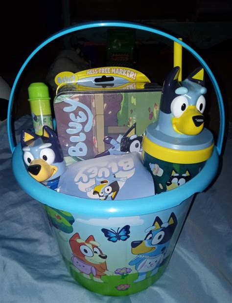 Bluey Easter Basket Etsy