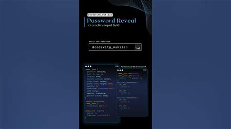 animated password reveal codewith muhilan css coding youtube