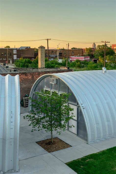 Prefab Metal Structures Form True North Housing Complex In Detroit By Ec3