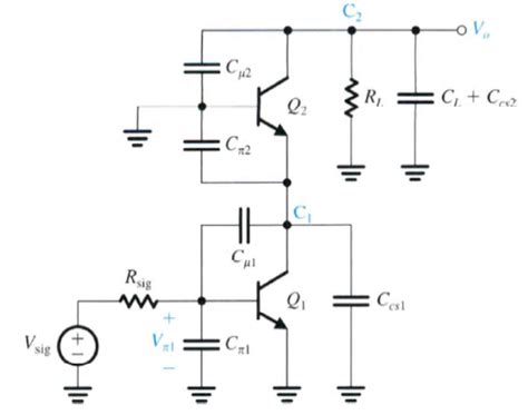 solved find an expression for the midband gain and cut off